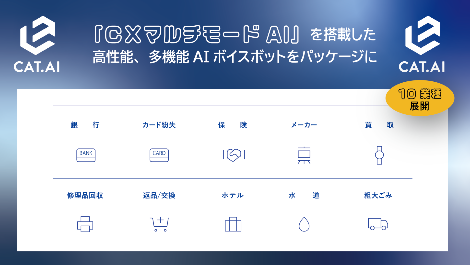 週刊BCN＋に「CAT.AI(キャットエーアイ)」の業種別パッケージ製品販売開始記事掲載【掲載情報】 | 株式会社トゥモロー・ネット